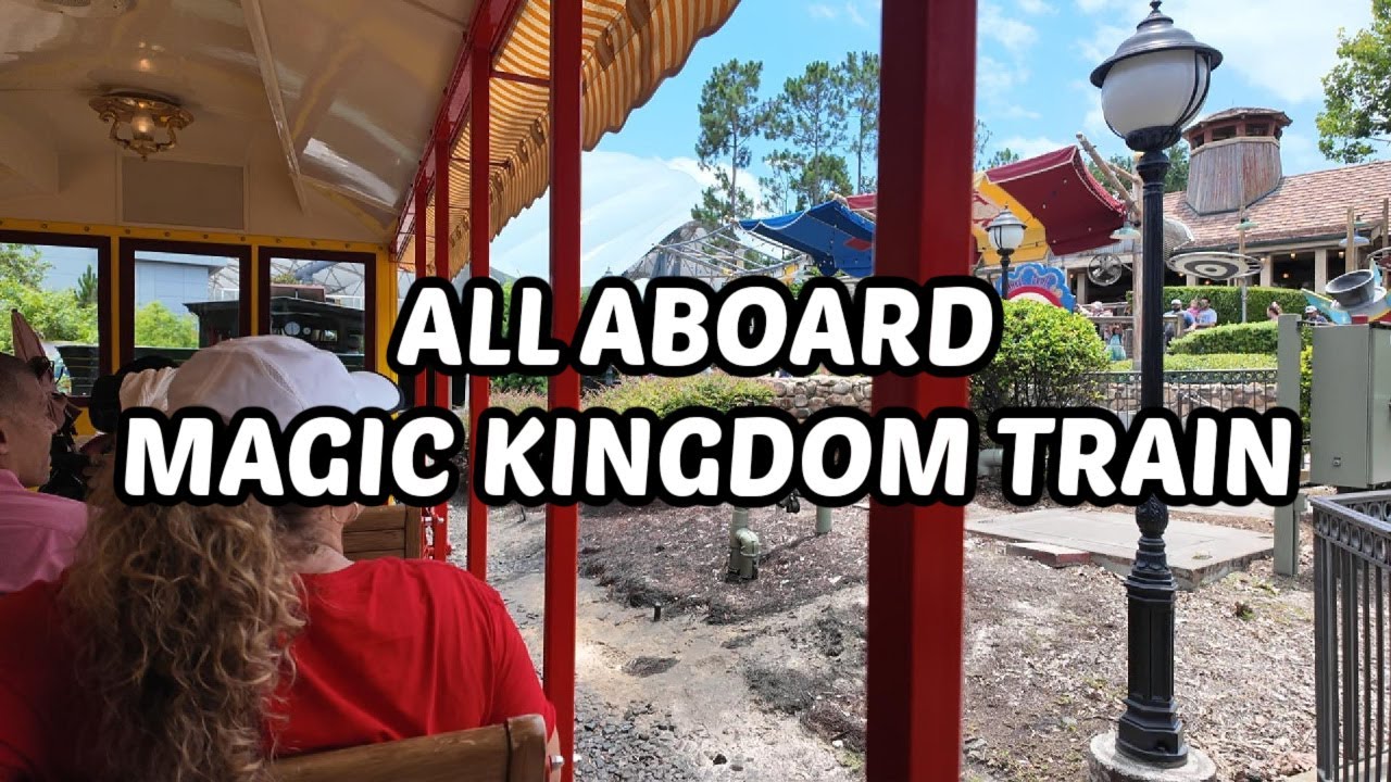 🚂 Full Magic Kingdom Railroad Ride | Disney World POV 2025 - YouTube
