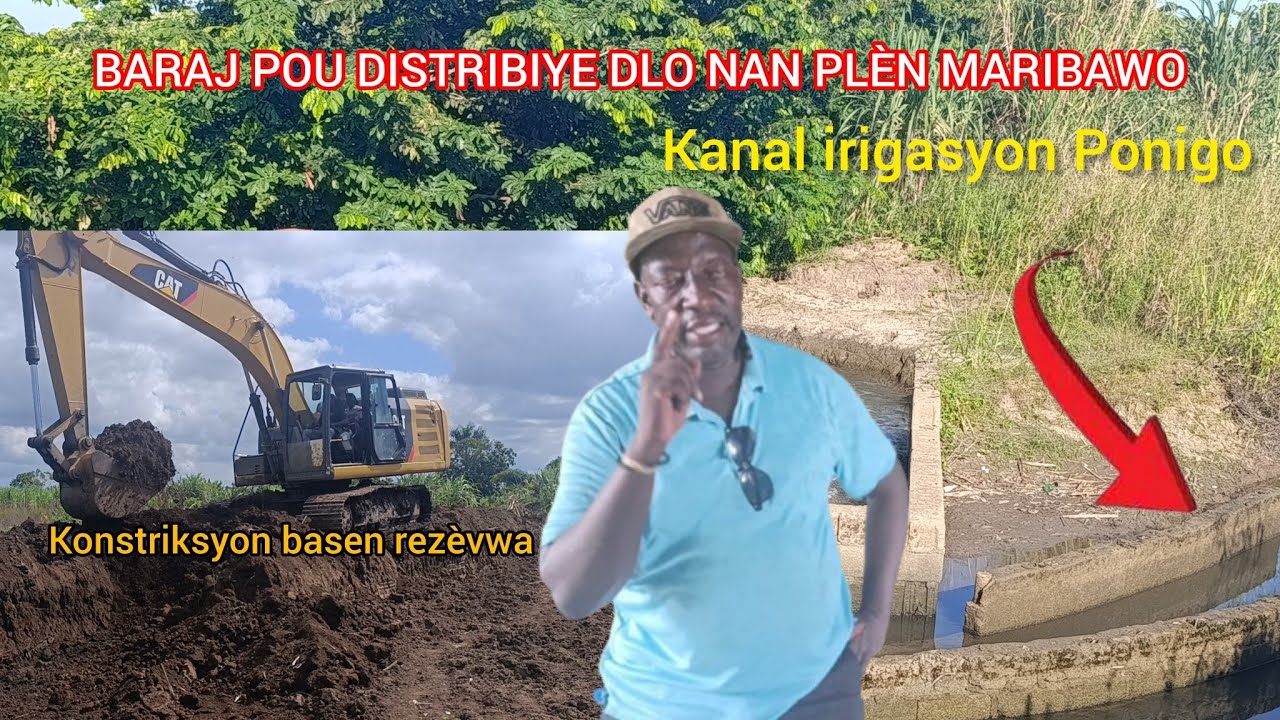 Komite KPK a deja lwen ap fouye basen pou kapte dlo kanal masak la nan ...