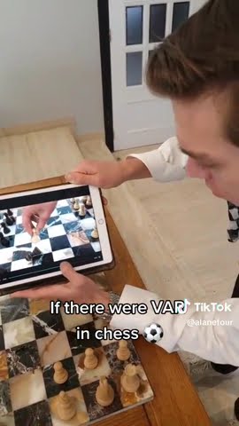 If there was VAR in Chess♟️📺#memes #funny #popular #youtubeshorts #cool ...