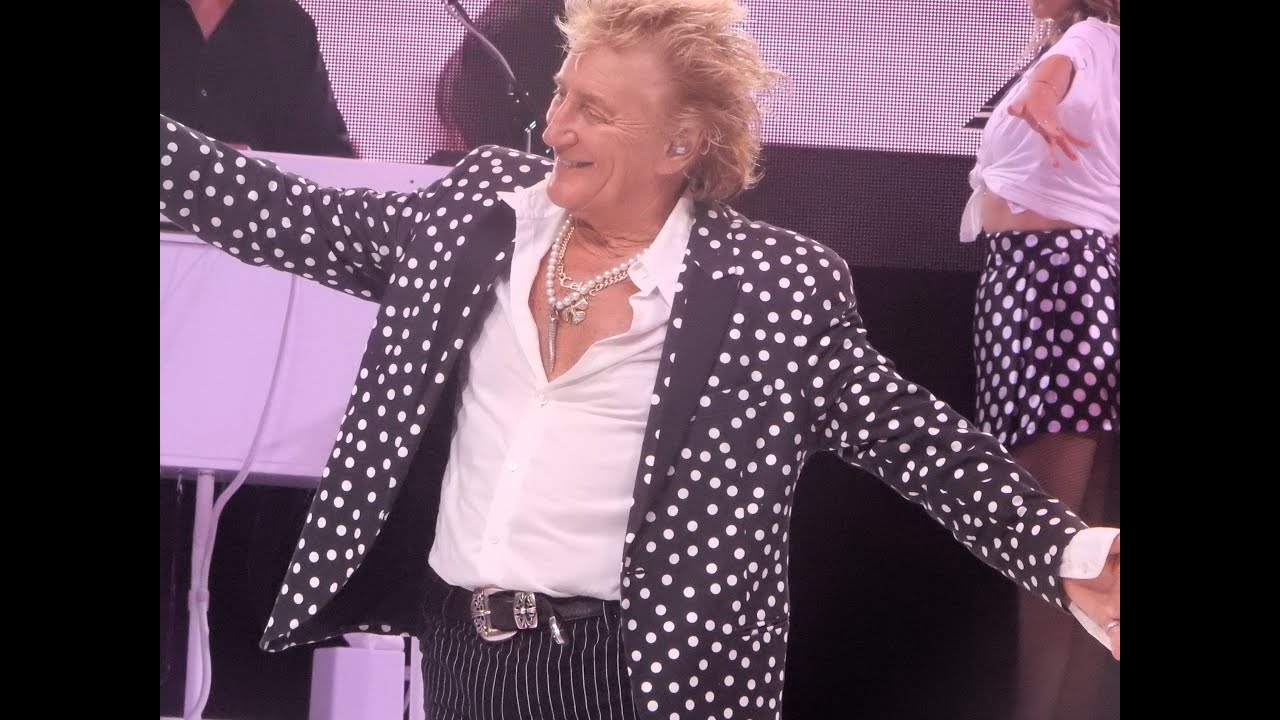 Rod Stewart Stay With Me Live Faces Cover One Last Time Pine Knob 08/12 ...