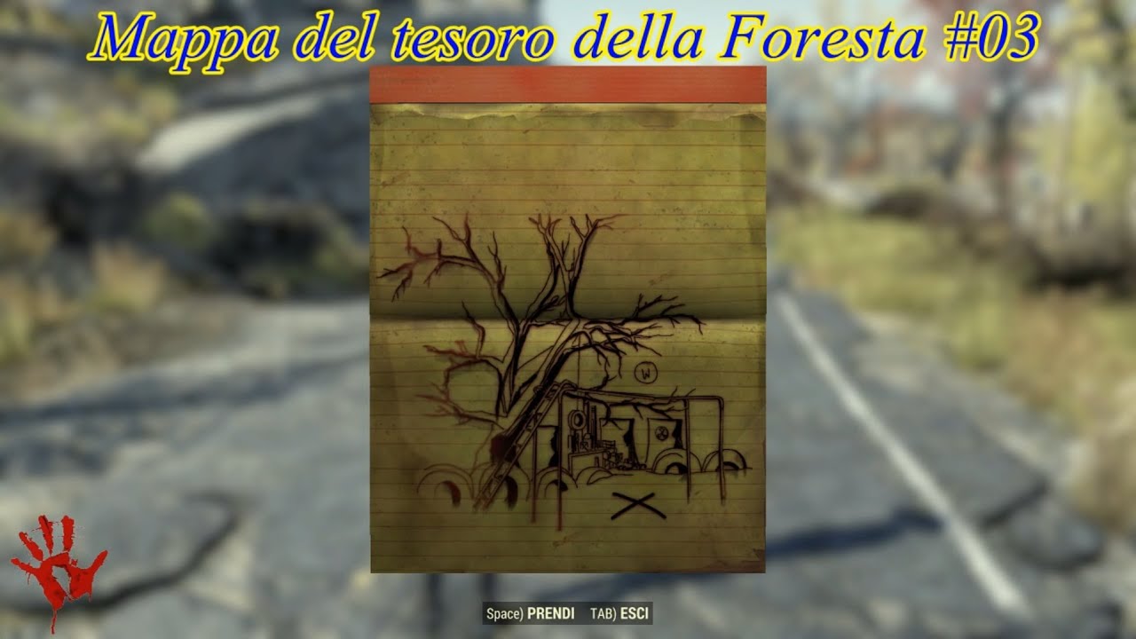 Fallout 76 - Mappa del tesoro della Foresta #03 | Forest Treasure Map ...