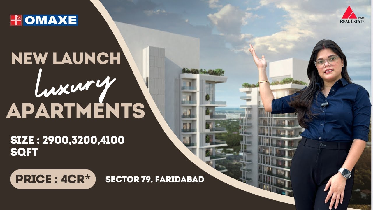 Omaxe Ultra Luxury Apartments | Sector 79 Faridabad | 3BHK & 4BHK ...