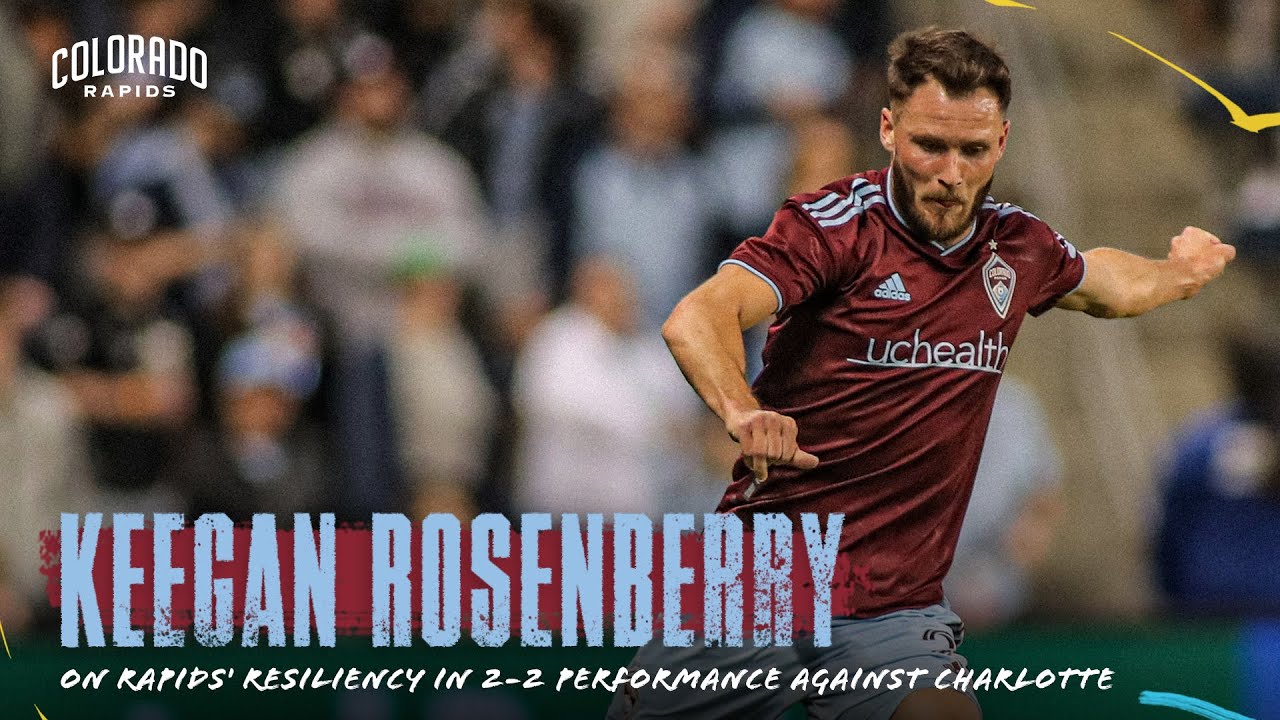 Rosenberry pleased with a point and Colorado's mental approach to earn ...