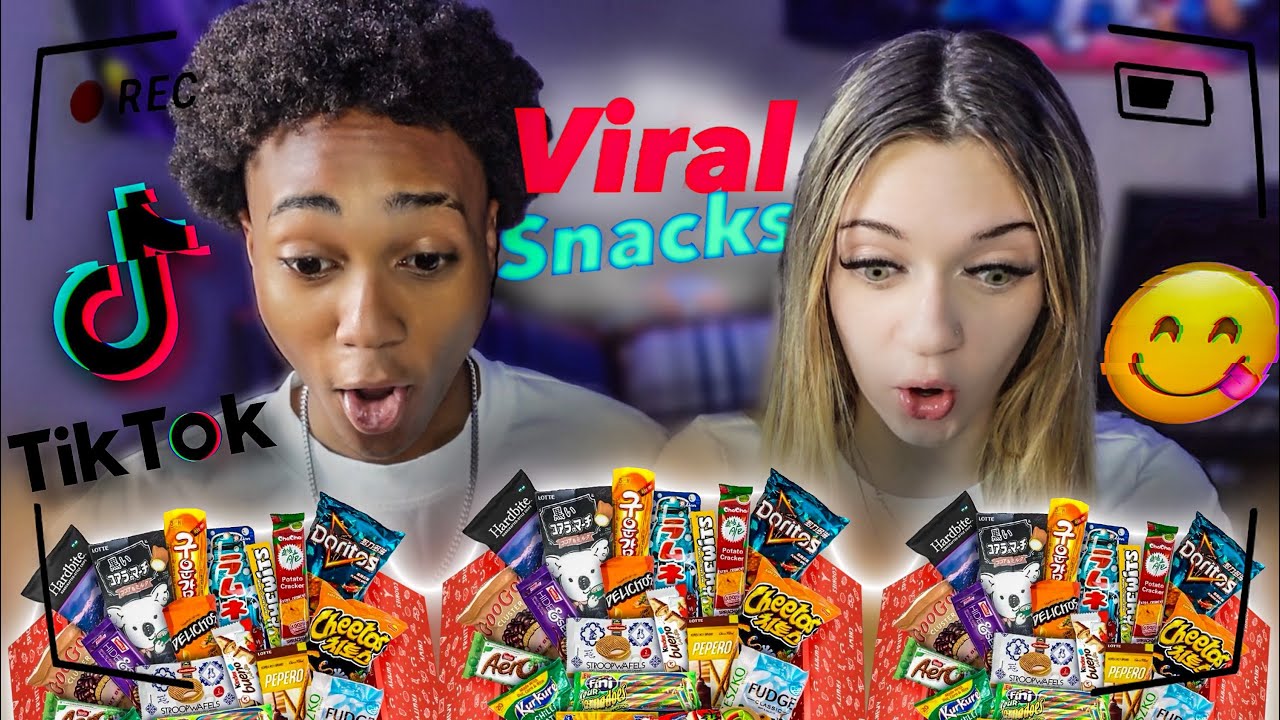 Trying Viral Snacks from TikTok!!! - YouTube