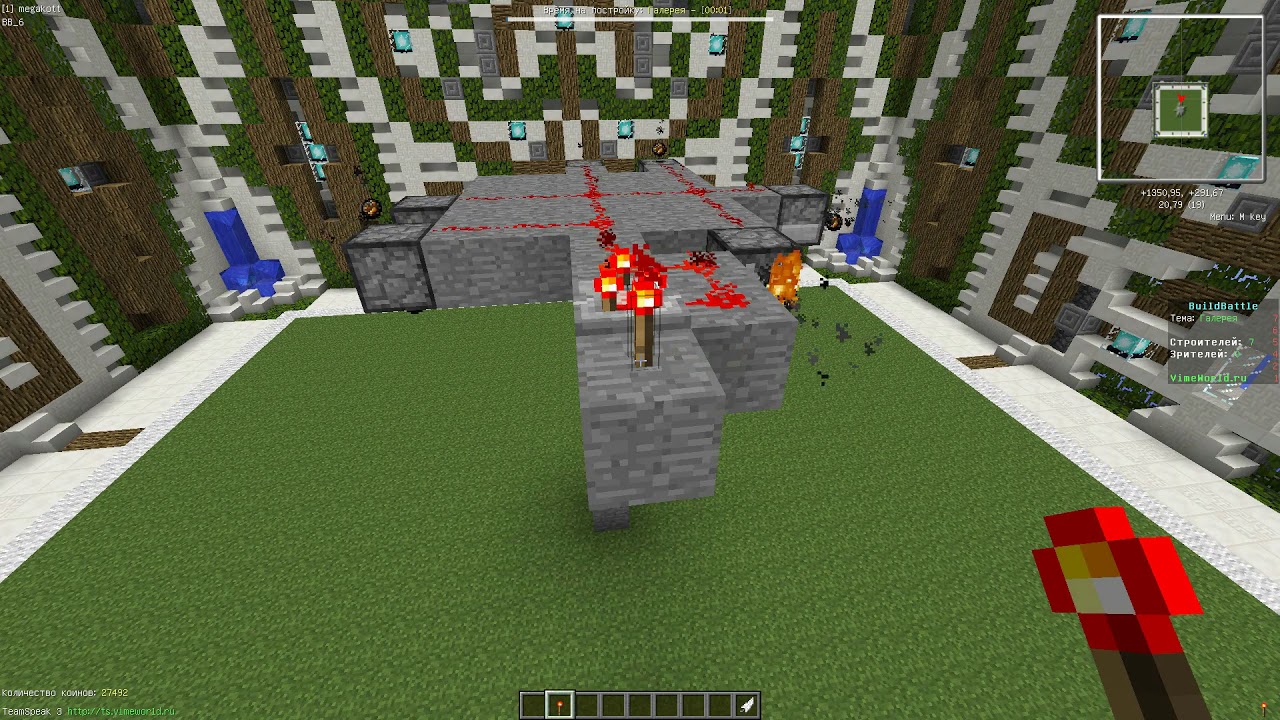 VimeWorld. 5 способов троллинга в Build Battle в Minecraft - YouTube