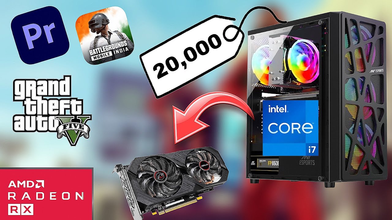 Best Gaming Pc Build under 20000 with Graphics card 🔥 - YouTube