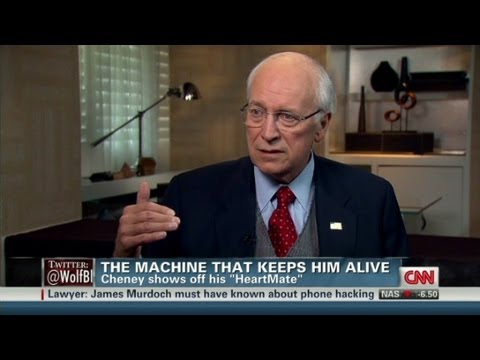 Dick Cheney speaks about heart troubles - YouTube