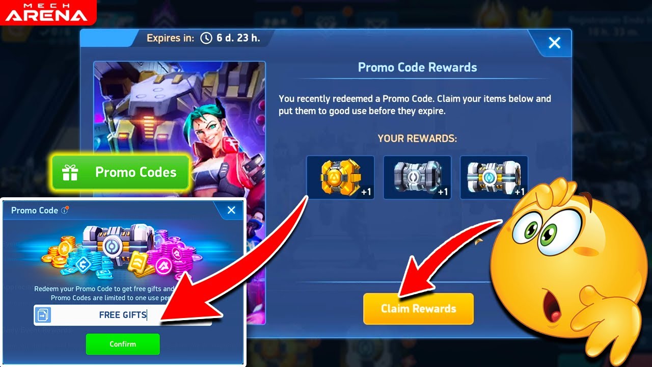 Mech Arena PROMO CODES For Everyone 🔥 | For New and Old Players | Mech ...