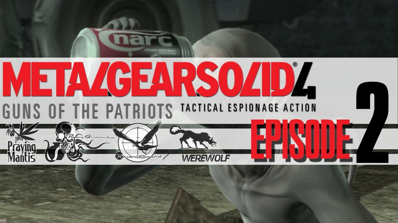 Metal Gear Solid 4: Guns of the Patriots (PS3) - Episode 2 - POOP ...