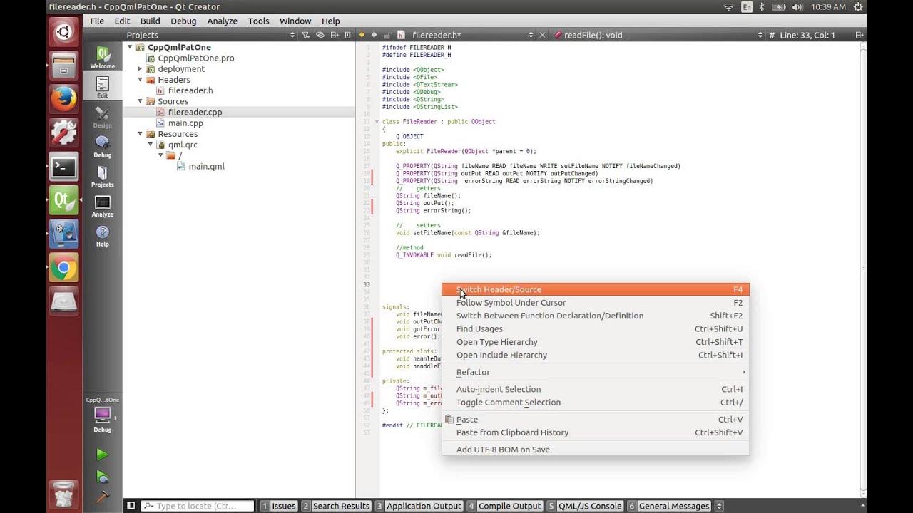 Qml Tutorial Making a custom Element | SLOTS - YouTube