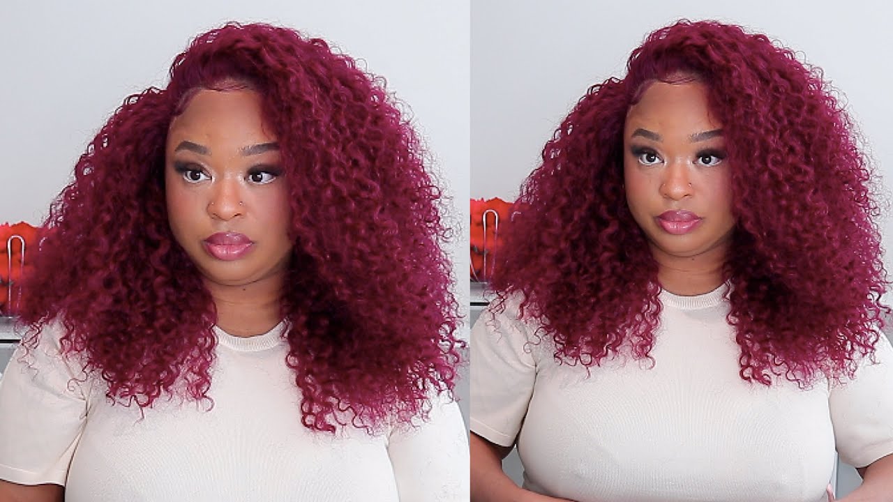 Must have Beauty Forever Hair Perfect 99j Jerry Curly Lace Frontal Wig ...