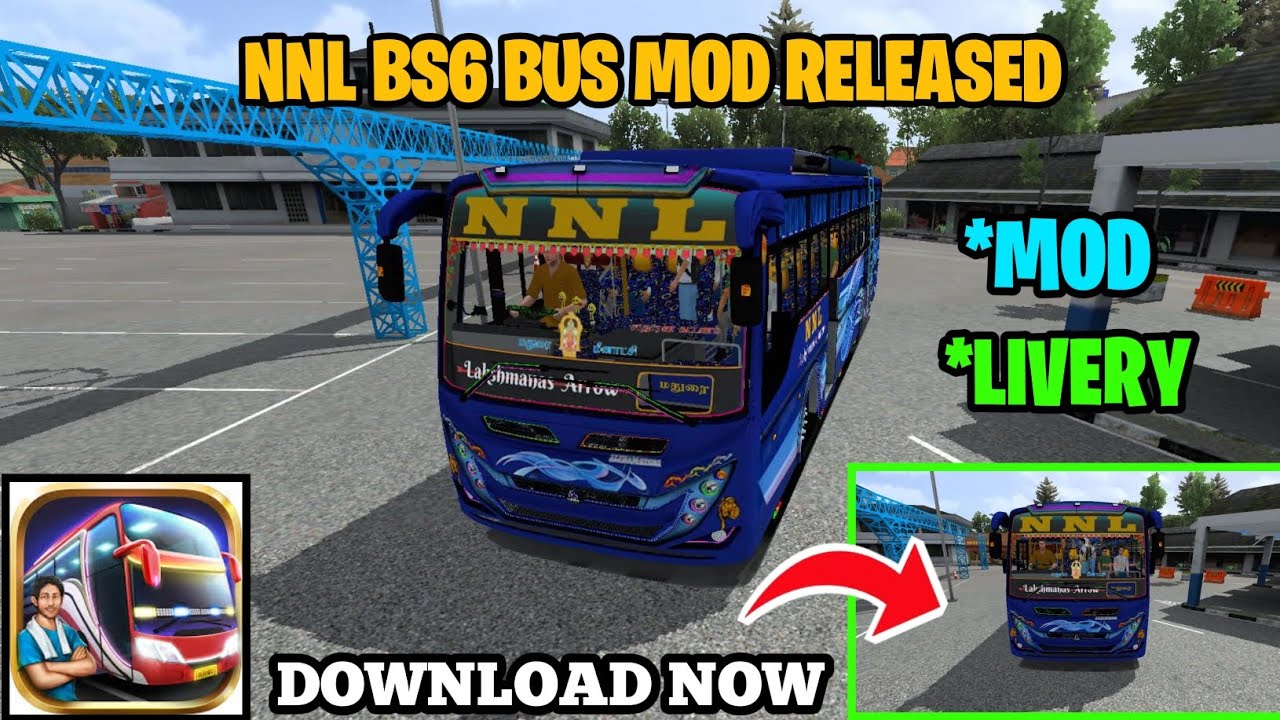NNL BUS MOD RELEASED TAMIL |BUS SIMULATOR INDONESIA 😎|VETRI FF GAMING ...