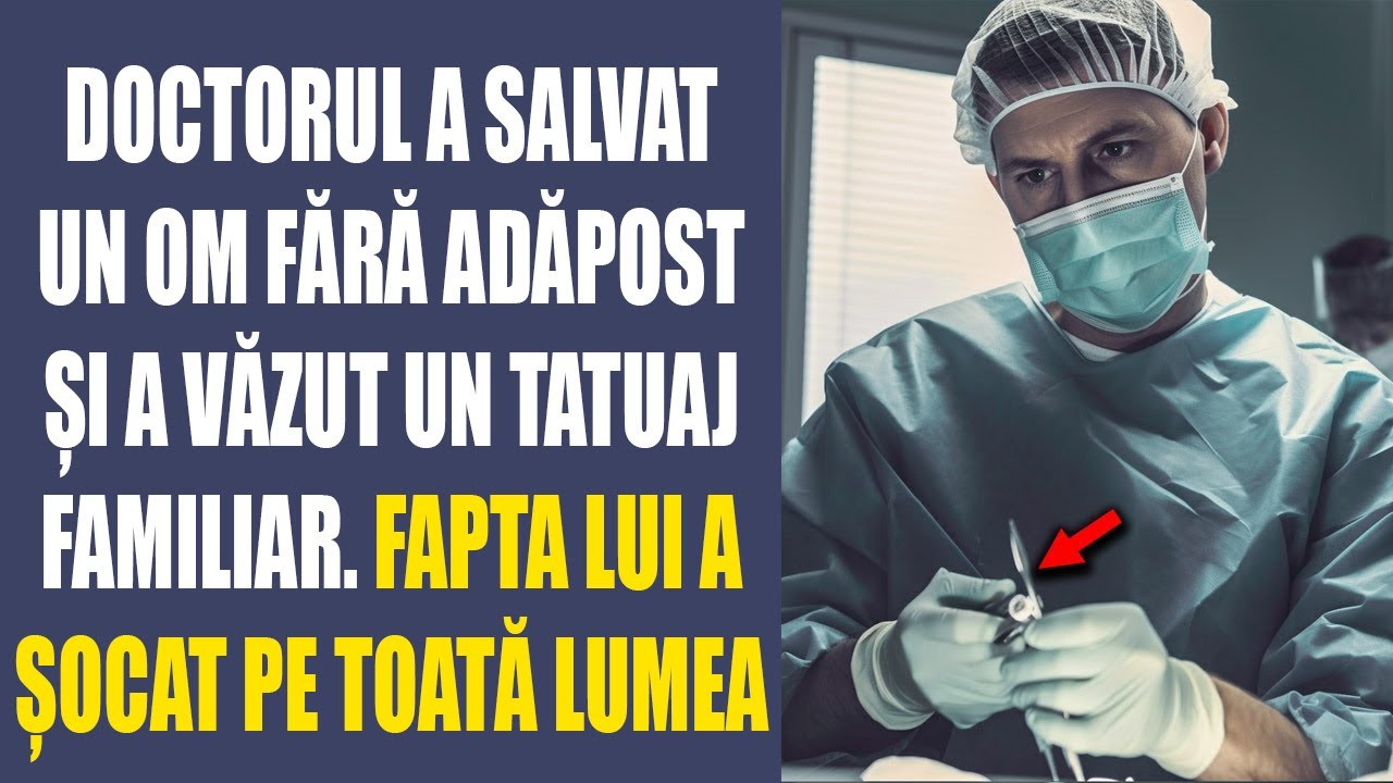 Doctorul a salvat un om fără adăpost și a văzut un tatuaj familiar ...