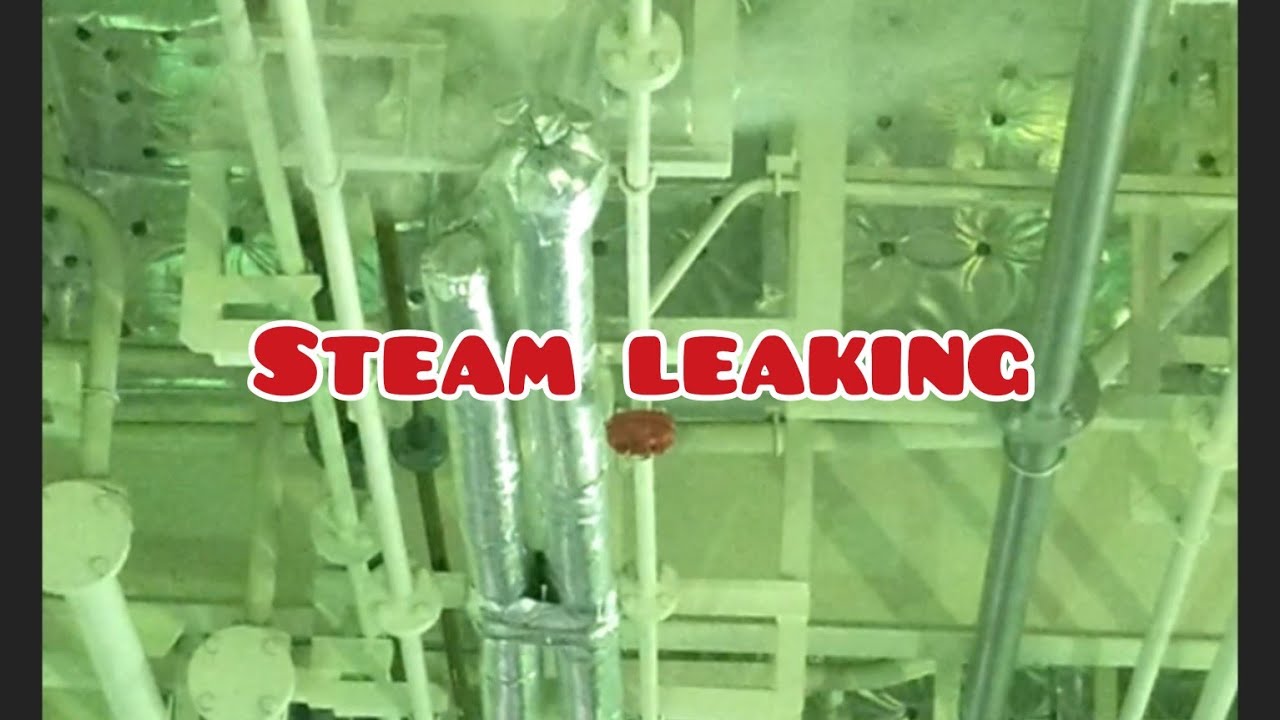 steam leaking rectified #steam - YouTube