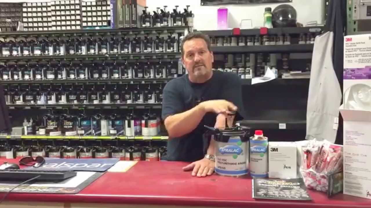 Introducing Spralac Catalyzed Polyurethane Enamel - YouTube