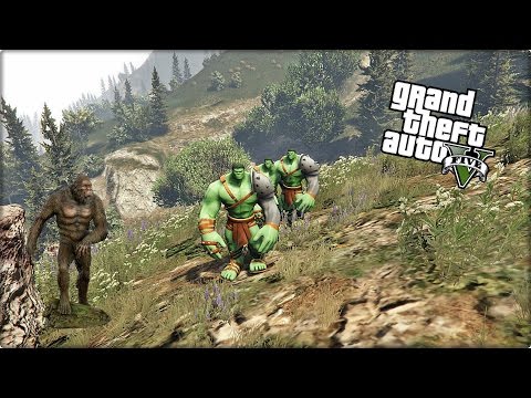 GLADYATÖR HULK VS KOCA AYAK GTA 5 MODU