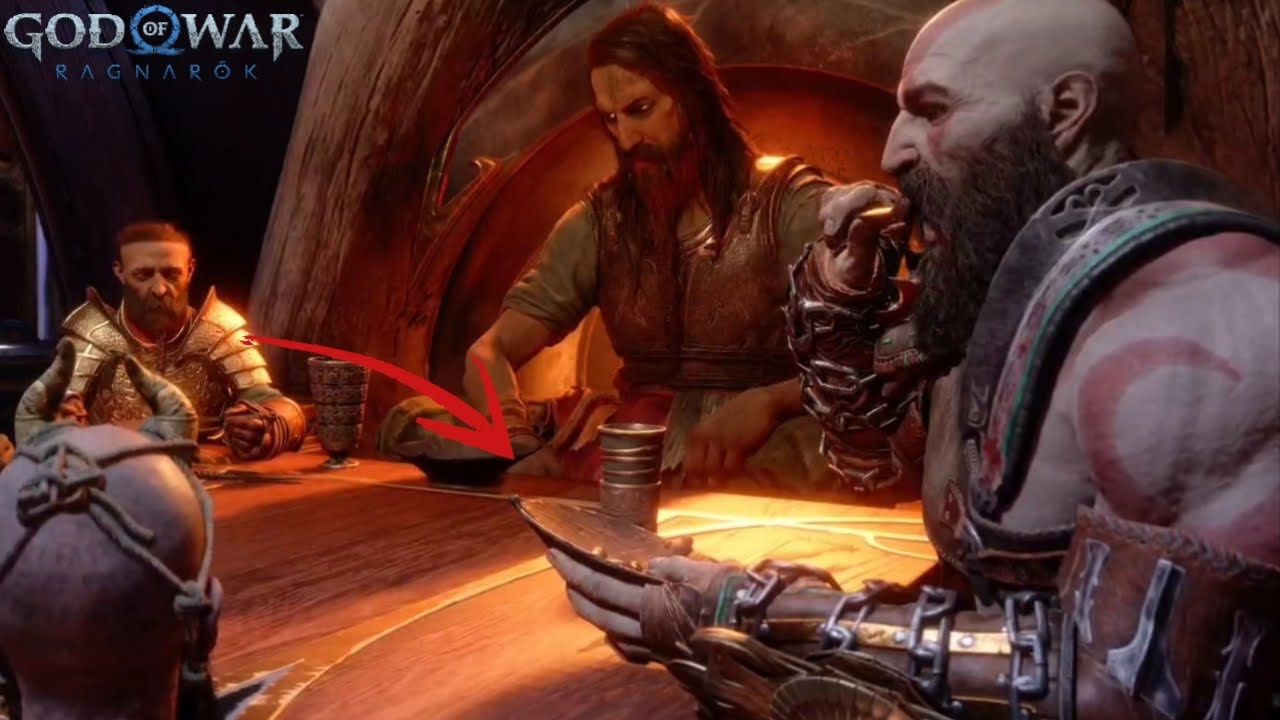 Have you ever seen Kratos eating ? God Of War Ragnarok Ps5 - YouTube