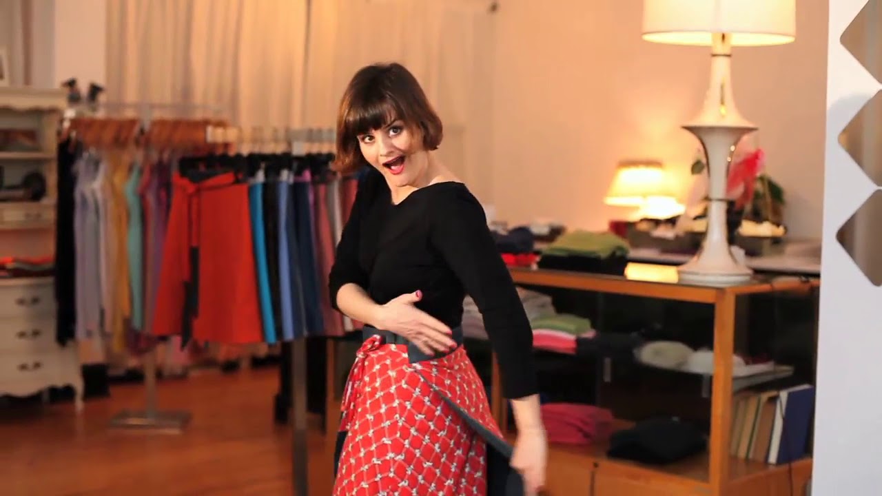 HYLA skirt from Sarah Bibb of Folly PDX - YouTube