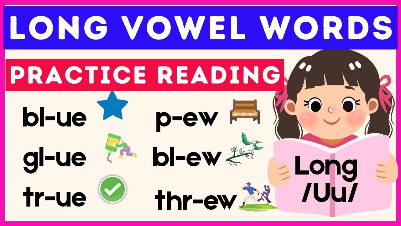 Phonics Power! Mastering Long Vowel Sounds---Long /Uu/---Reading Skills ...