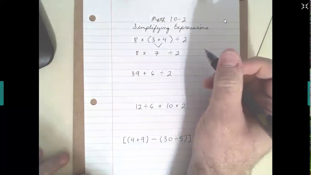 5th Grade Math 10 2 Simplifying Expressions YouTube 5th-grade-math-10-2-simplifying-expressions-youtube
