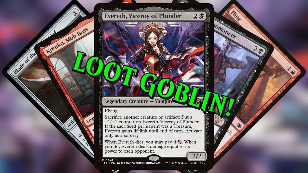 Evereth, Viceroy of Plunder Commander Deck | MTG EDH Deck Tech | LOOT ...