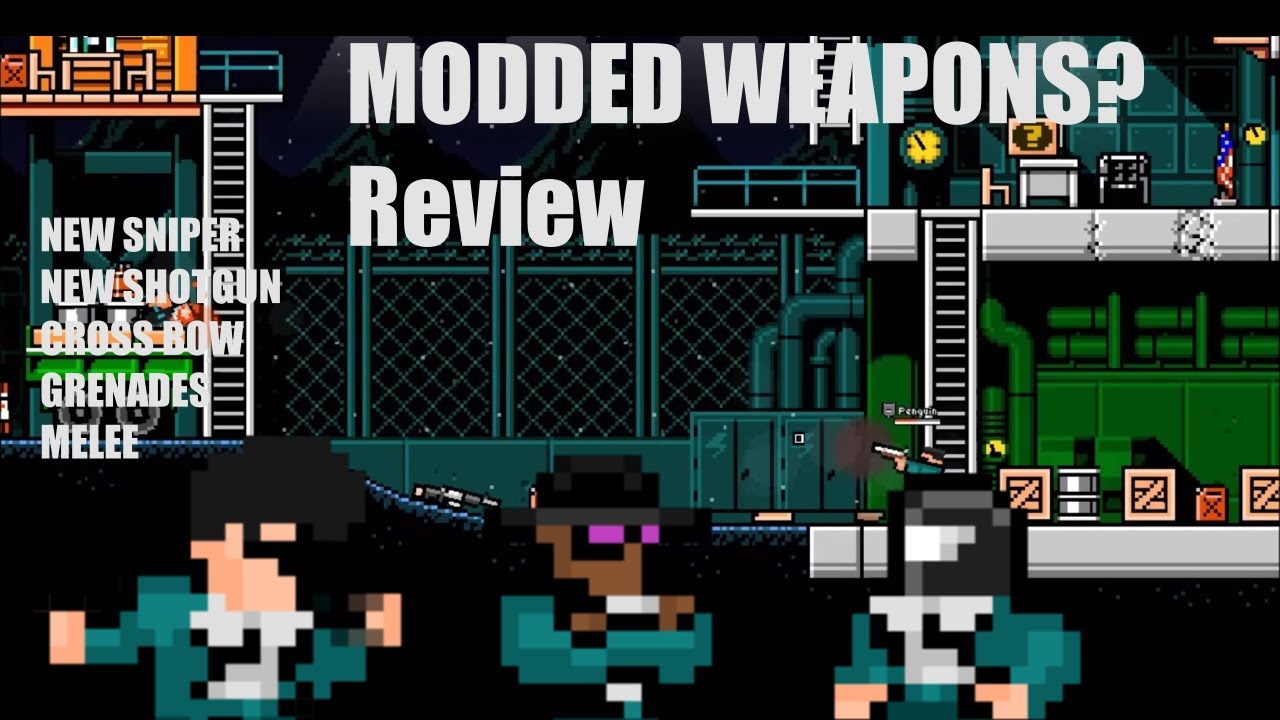 Superfighters Deluxe: Weapons Mod - Review and Rating - YouTube