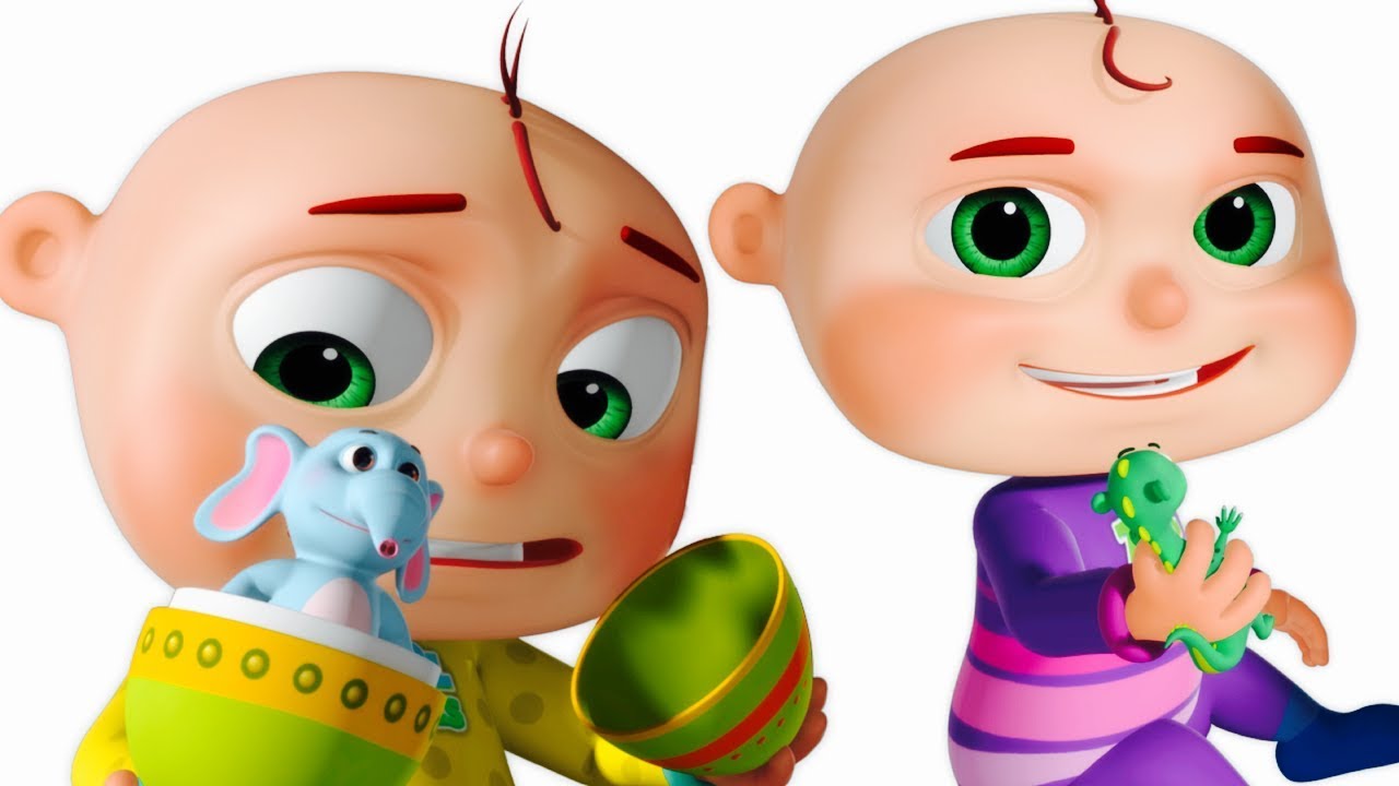 Five Little Babies Opening The Eggs - Learn Wild Animals (SINGLE ...