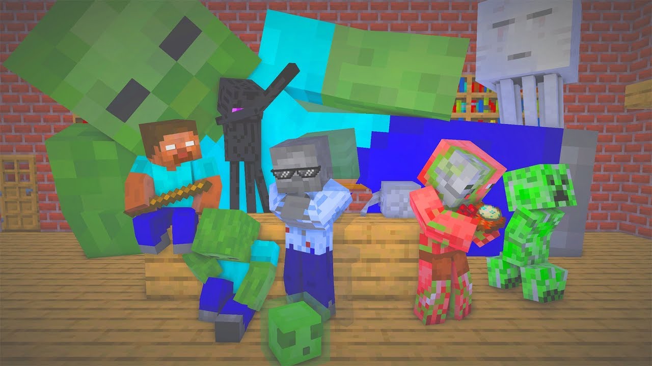 MONSTER SCHOOL : BREWING ZOMBIE CHALLENGE - Minecraft Animation - YouTube