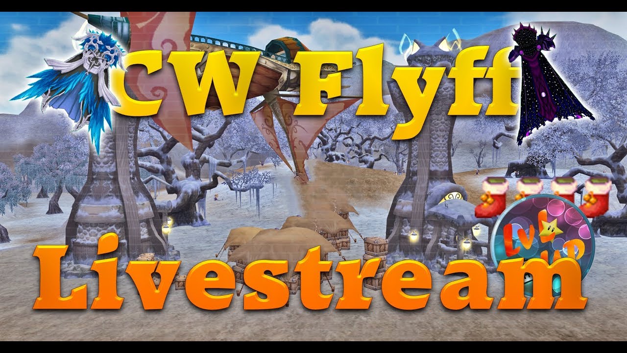 Das große CW Flyff Weihnachtsevent Flyvestream - YouTube
