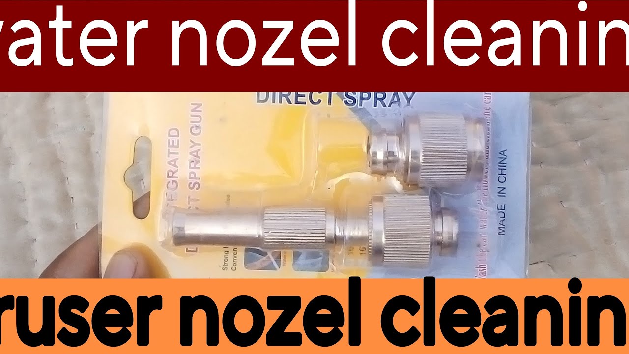 Unboxing video Water nozel cleaning pruser nozel cleaning nice quality ...