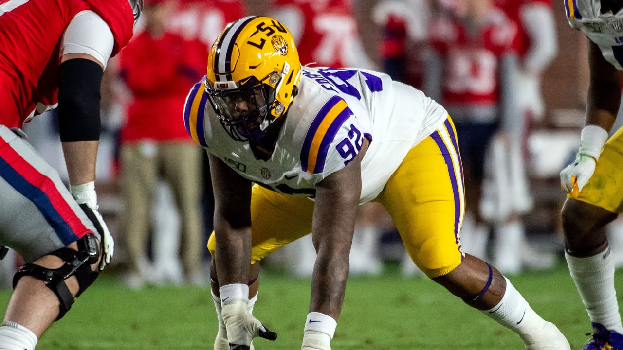 Las Vegas Raiders DL Neil Farrell Jr. Senior Bowl Highlights - YouTube