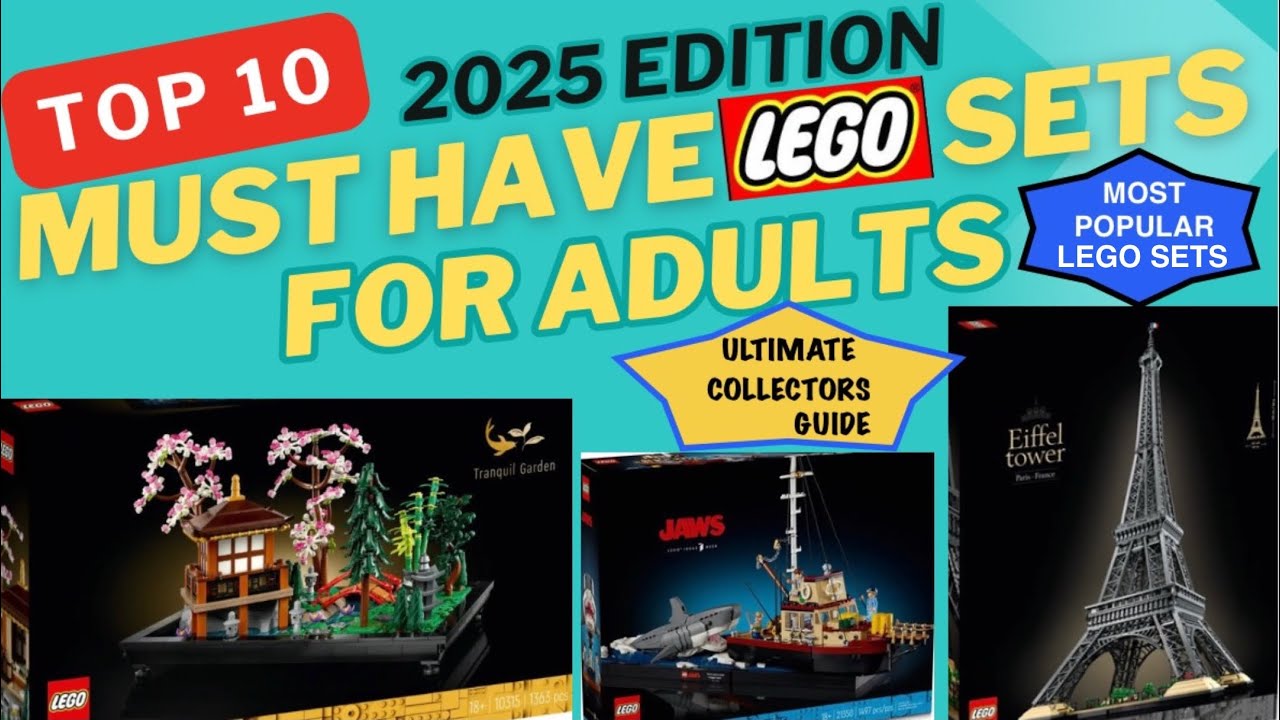 Top 10 Best LEGO Sets for Adults — Must Have Collector’s Guide(2025 ...