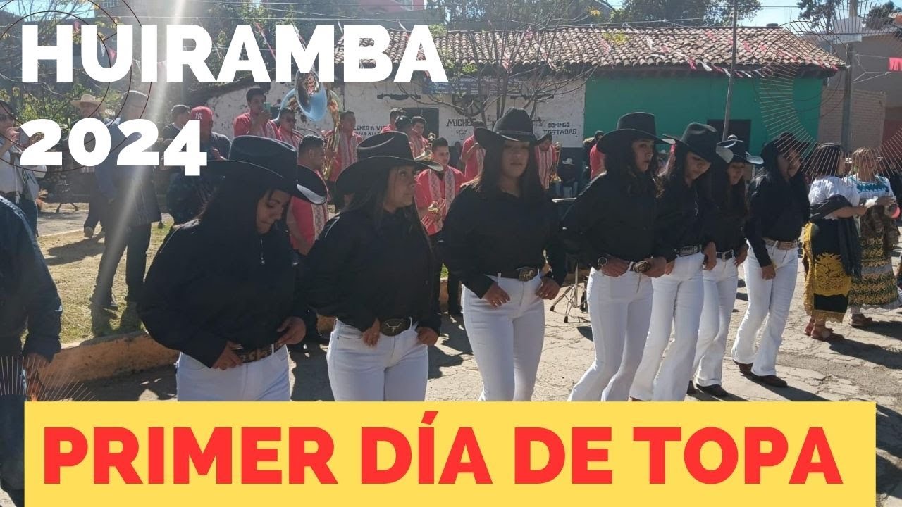 TRADICIONAL TOPA de toros en la plazuela de Silve – Huiramba Michoacan ...