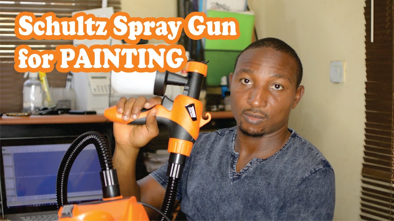 SPRAY GUN SCHULTZ | FOR PAINTING - YouTube