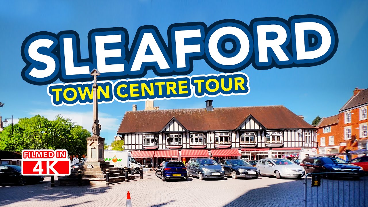 SLEAFORD | Tour of Sleaford Town Centre [Filmed In 4K] - YouTube
