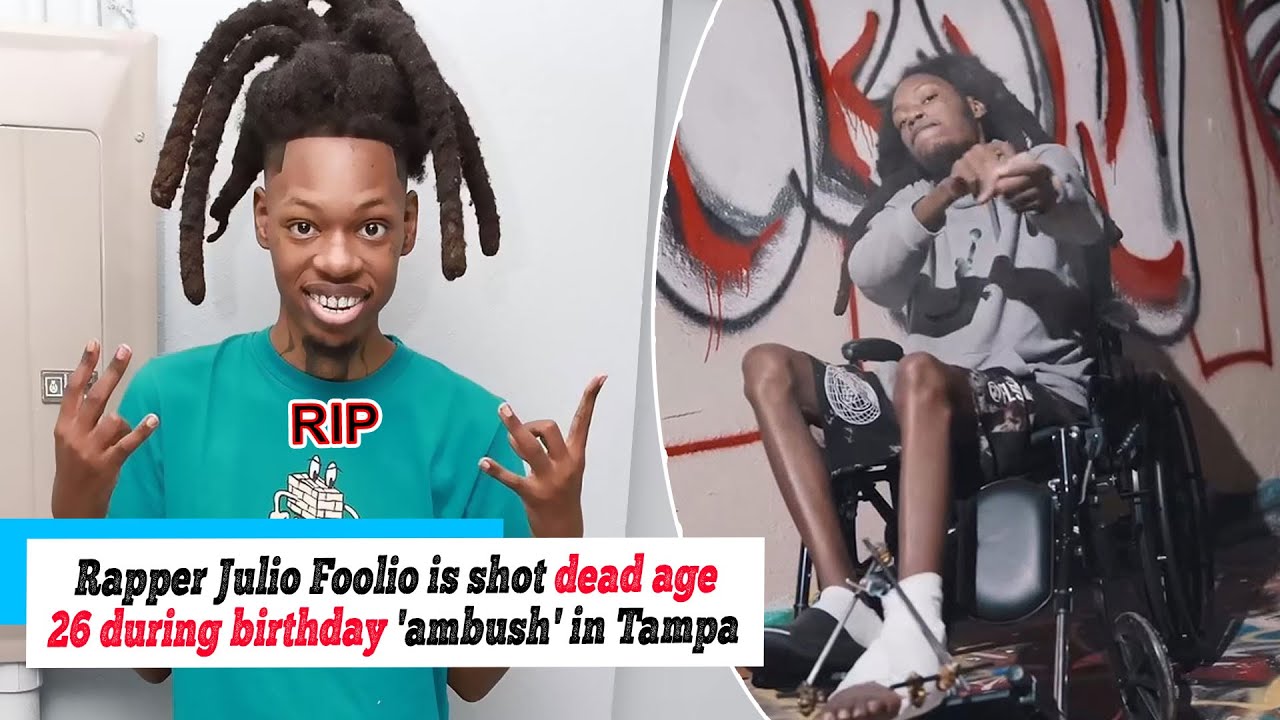 Breaking News: Rapper Julio Foolio is shot dead age 26 during birthday ...