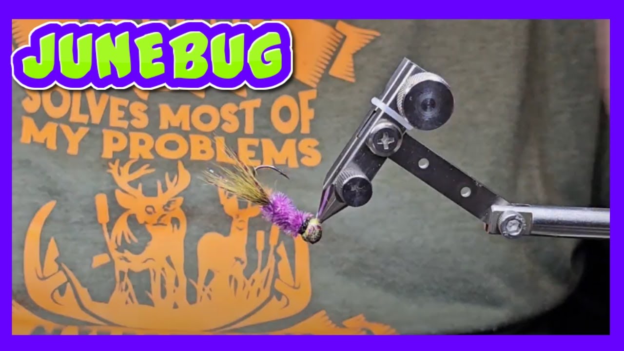 Crappie Fishing Simple Junebug Jig tie the versatile jig pattern - YouTube