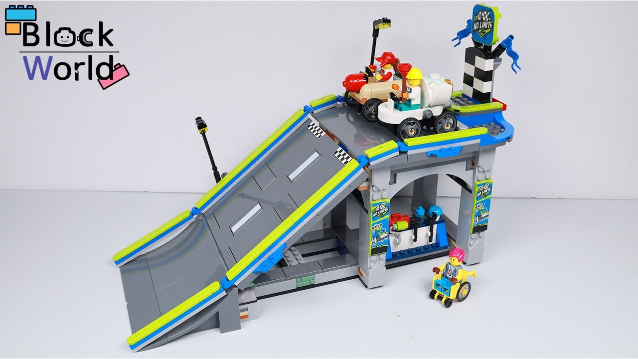 Lego City 60460 No Limits: Race Car Ramp Track speed build - YouTube