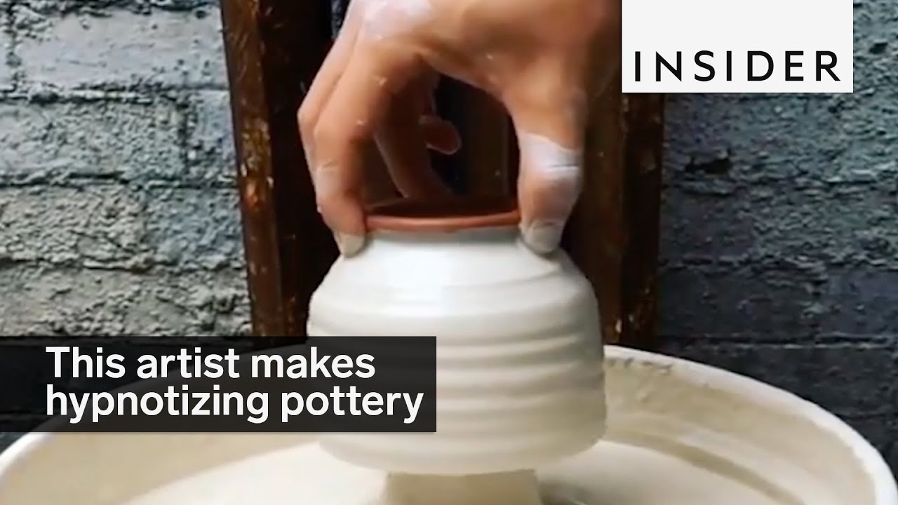 This artist makes hypnotizing pottery - YouTube