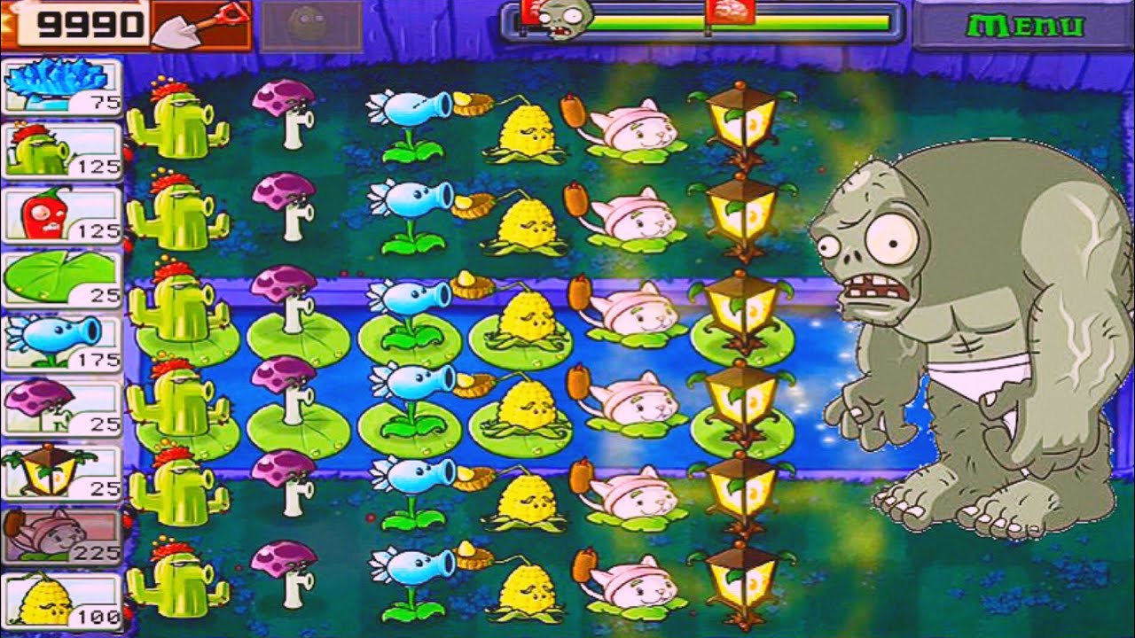 Plants Vs Zombies | Adventure Fog | Level! (3/4) Gameplay in 11:30 ...