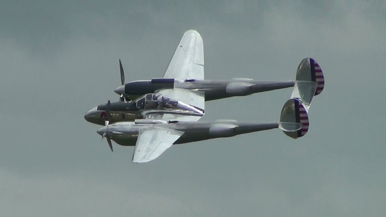 P-38 Lightning at Flying Legends 1st July 2012 - YouTube