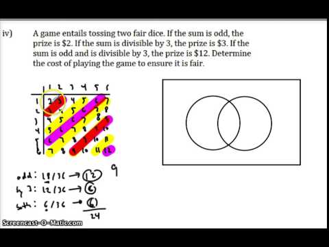 1. Probability, iv: Fair game - YouTube
