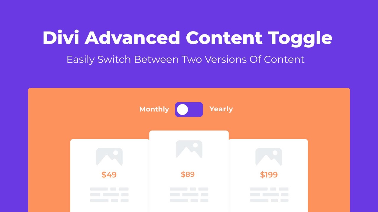 Divi Advanced Content Toggle Module Plugin by WP Zone - YouTube