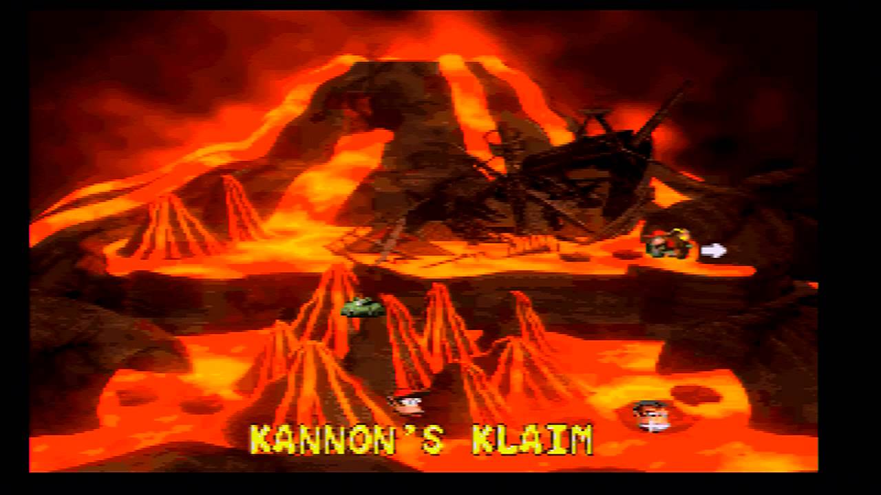 Crocodile Cauldron: Kannon's Klaim DKC2 Donkey Kong Country 2 SNES ...