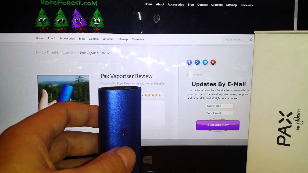 Pax Vaporizer Review - YouTube