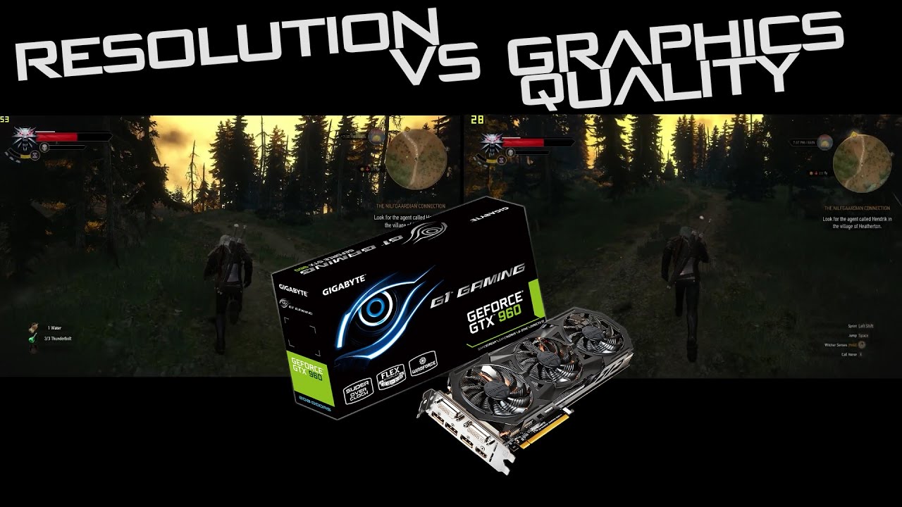 GTX 960 : High Resolution VS High settings performance comparison [with ...