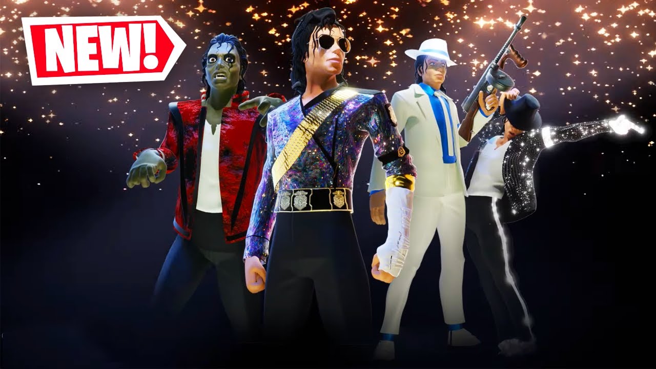 *NEW* MICHAEL JACKSON SKIN! | Fortnite Battle Royale - YouTube