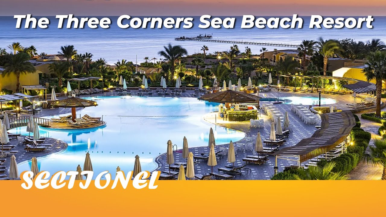 The Three Corners Sea Beach Resort (Full Resort Walk Around ) - YouTube