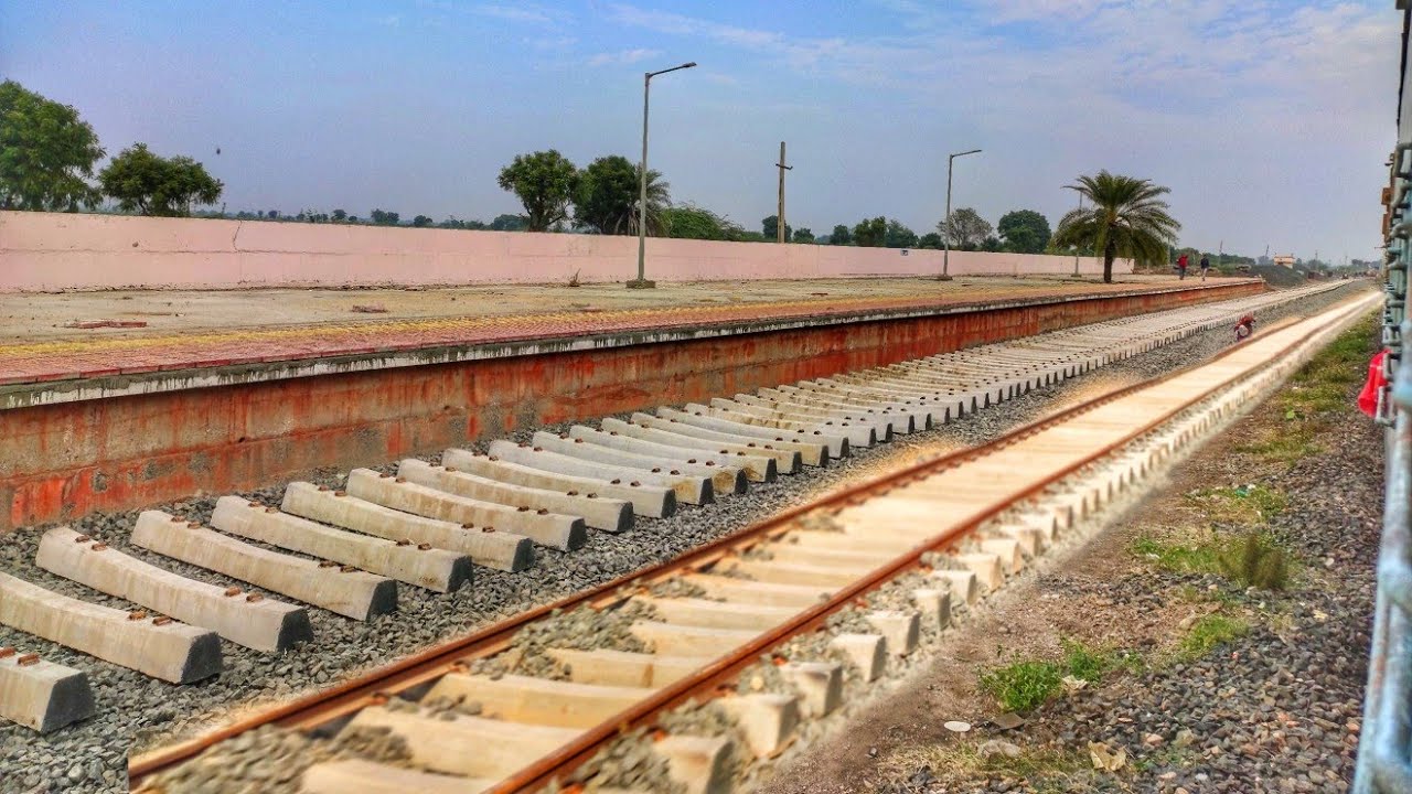 Double track Project Work Updates between Rajkot to Digsar stations ...
